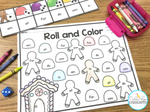 December Sight Word Centers - Natalie Lynn Kindergarten