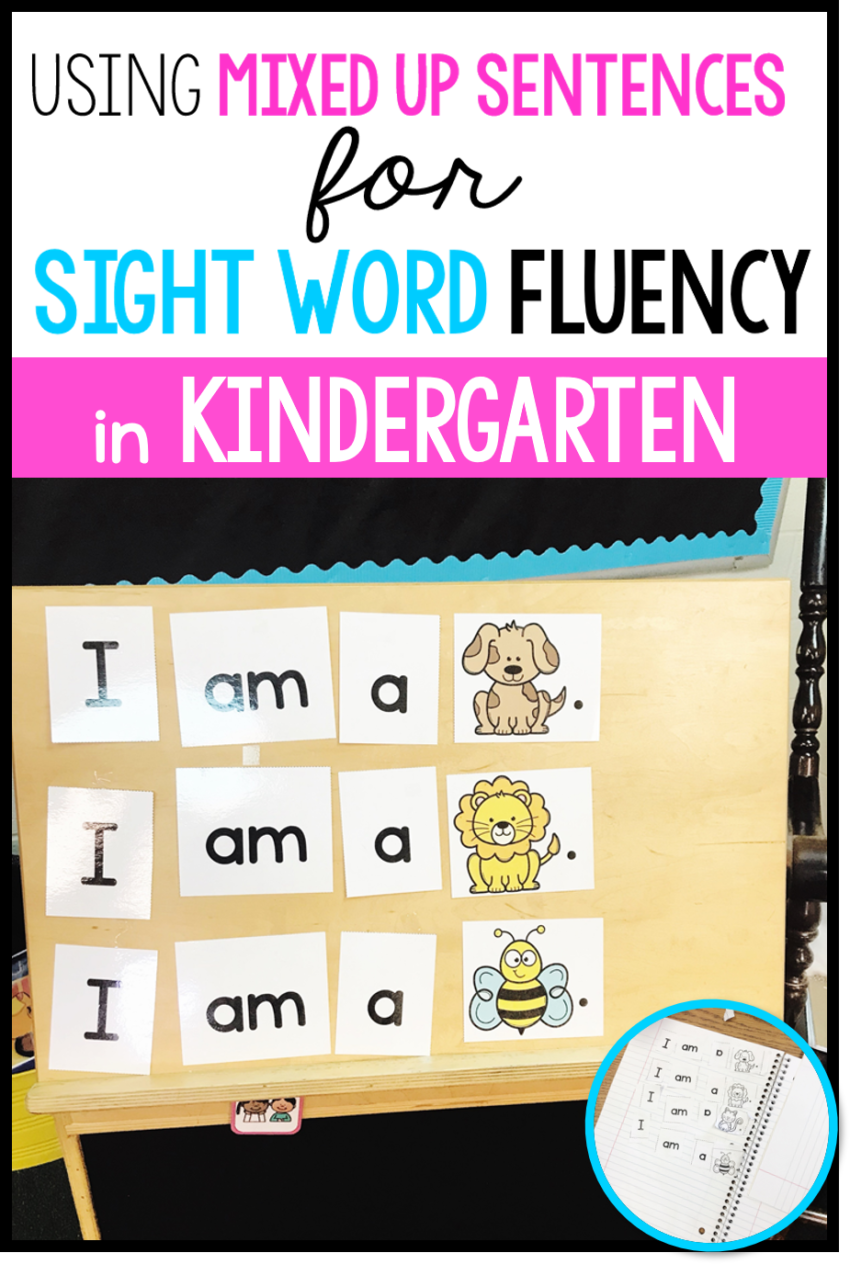 Sight Word Fluency Activities for K-1 - Natalie Lynn Kindergarten