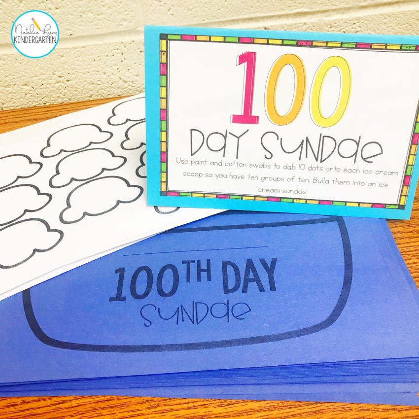 100th Day of School Activities - Natalie Lynn Kindergarten