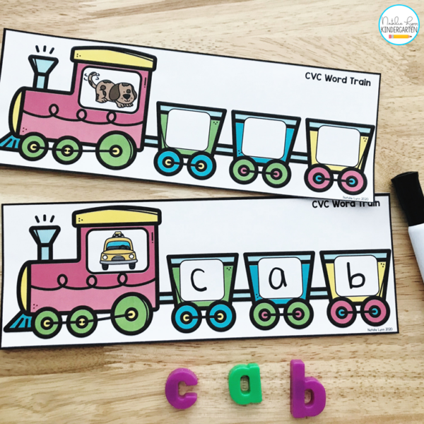 The Best CVC Word Activities for Kindergarten {Freebies Included ...
