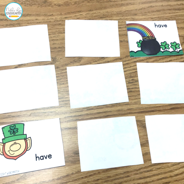 March Editable Sight Word Centers - Natalie Lynn Kindergarten
