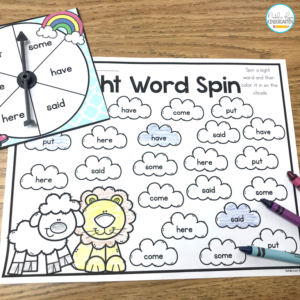 March Editable Sight Word Centers - Natalie Lynn Kindergarten
