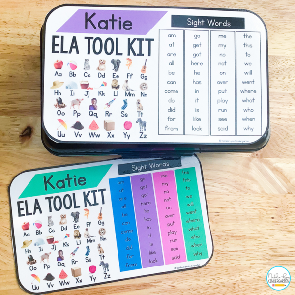 What To Put In Your ELA Tool Kit For Kindergarten and 1st Grade