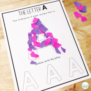 Fine Motor Alphabet Activities - Natalie Lynn Kindergarten