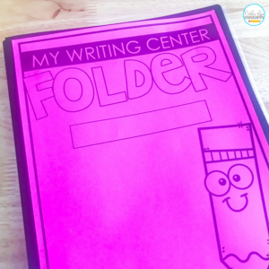 Setting Up An Independent Writing Center in Kindergarten