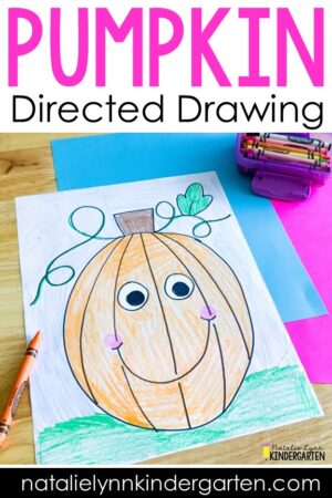 Free Pumpkin Directed Drawing Activity - Natalie Lynn Kindergarten