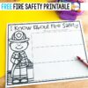 Fire Safety Week Activities for Kindergarten - Natalie Lynn Kindergarten