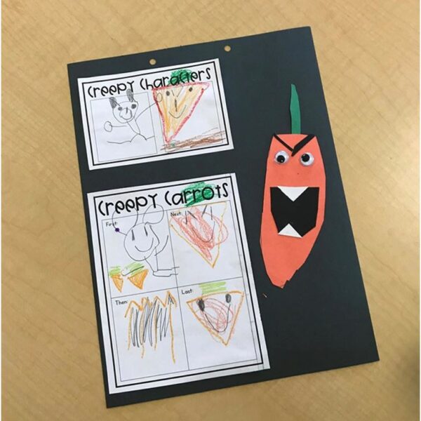 Free Creepy Carrots Book Activities for K-2 - Natalie Lynn Kindergarten