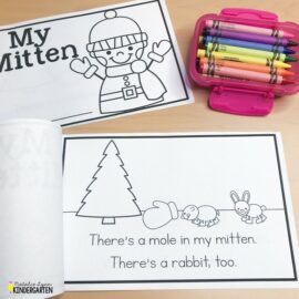The Mitten Activities for Pre-K, Kindergarten, and 1st Grade