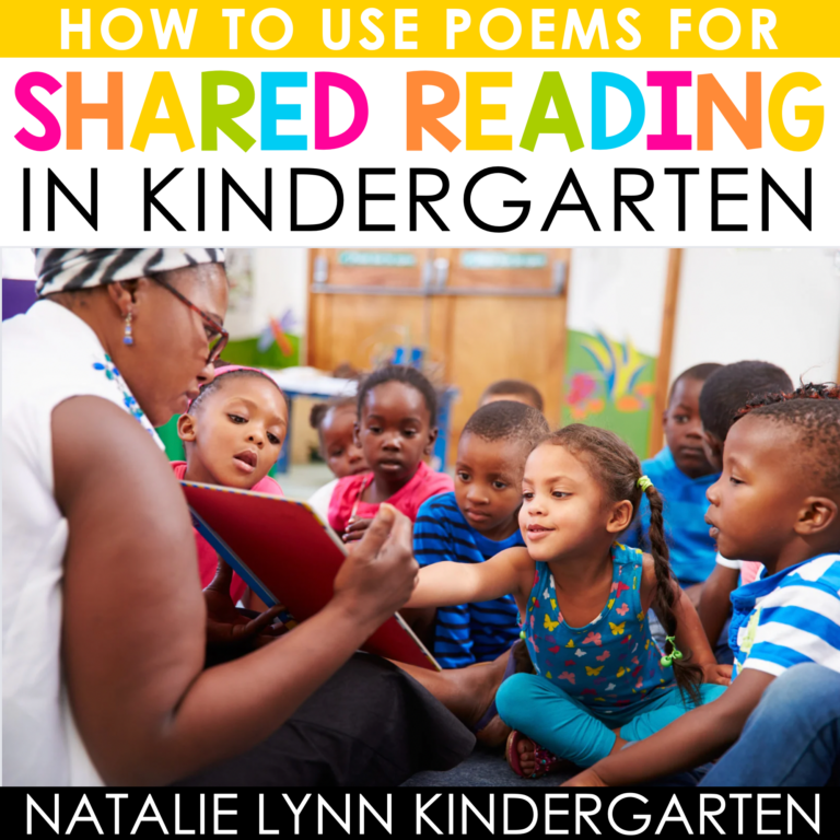 How To Use Poems in Kindergarten for Shared Reading