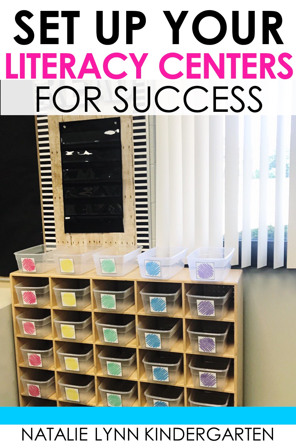 The Best Way to Set Up Kindergarten Literacy Centers - Natalie Lynn ...