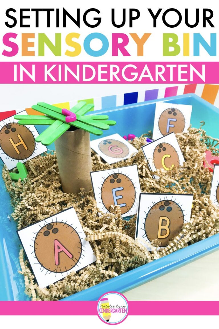 How To Use Sensory Bins in Kindergarten - Natalie Lynn Kindergarten