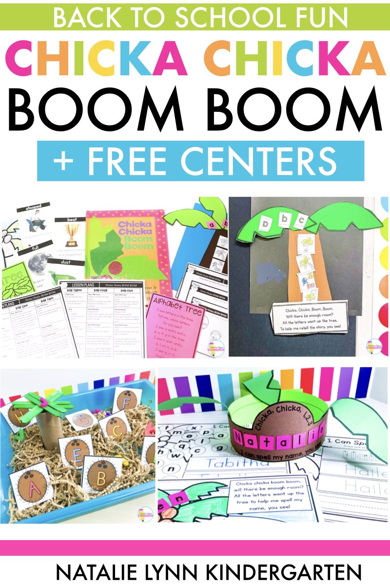 Chicka Chicka Boom Boom Activities Your Students Will LOVE! - Natalie ...