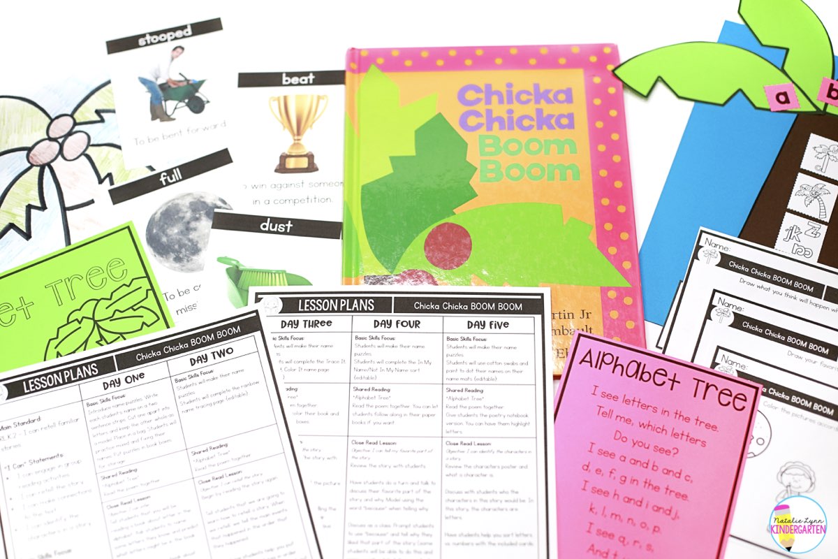 Chicka Chicka Boom Boom Activities Your Students Will LOVE! - Natalie ...