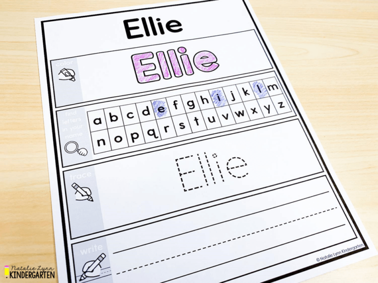 Fun and Easy Name Practice Activities [FREEBIES INCLUDED]