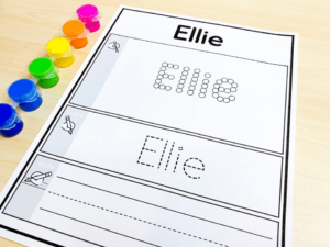 Fun and Easy Name Practice Activities [FREEBIES INCLUDED]