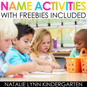 Fun and Easy Name Practice Activities [FREEBIES INCLUDED]
