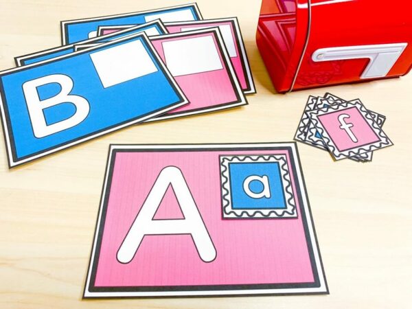 6 Fun and Free No Prep Alphabet Centers