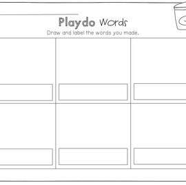 Digraphs Playdough Mats - Natalie Lynn Kindergarten