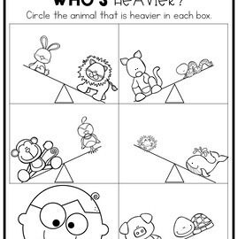Nonstandard Measurement Worksheets - Natalie Lynn Kindergarten