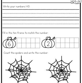 Kindergarten Morning Work - October - Natalie Lynn Kindergarten