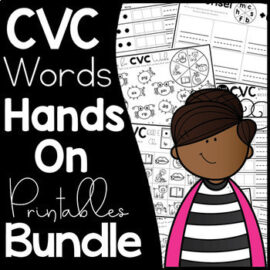 CVC Words Worksheets | CVC Word Box It Up - Natalie Lynn Kindergarten