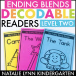 Decodable Readers Kindergarten and 1st Grade LEVEL 2 Bundle
