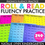 Roll and Read Decoding and Fluency Practice - Natalie Lynn Kindergarten
