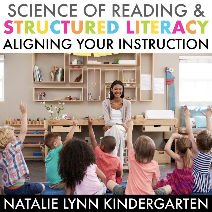 The Science of Reading Lesson Plans That Align with Structured Literacy