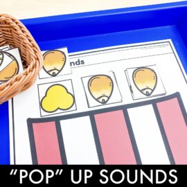 Popping Sounds Phonemic Awareness Activity for Manipulating Sounds