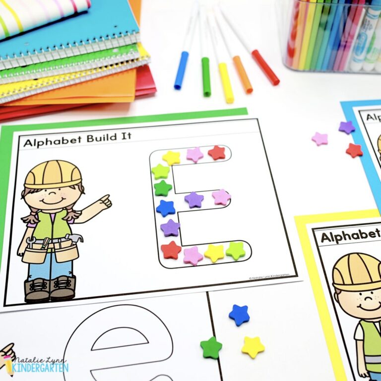 6 Fun and Free No Prep Alphabet Centers