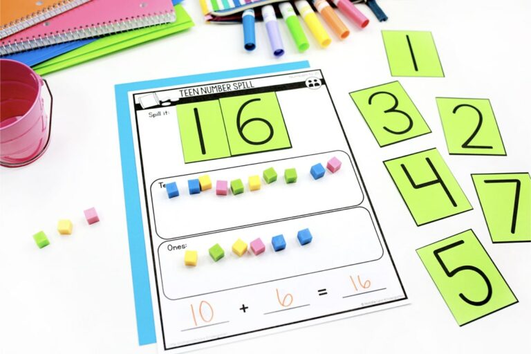 How to Teach Teen Numbers and Make Them Stick