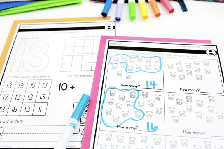 How to Teach Teen Numbers and Make Them Stick