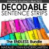 Phonics Decodable Sentences ENDLESS Bundle