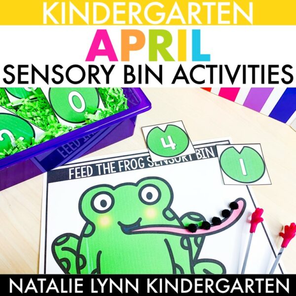 Kindergarten Sensory Bins for the Year Bundle | Monthly Sensory Bin ...