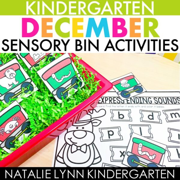 Kindergarten Sensory Bins for the Year Bundle | Monthly Sensory Bin ...