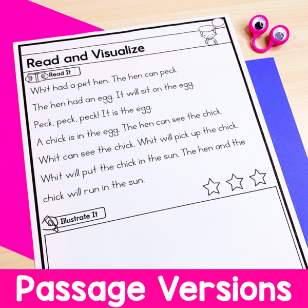 Spring Decodable Readers Digraphs and Blends With and Without Pictures