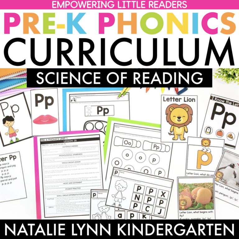 Pre-K Phonics Curriculum Unit 1 Meet the Alphabet Curriculum