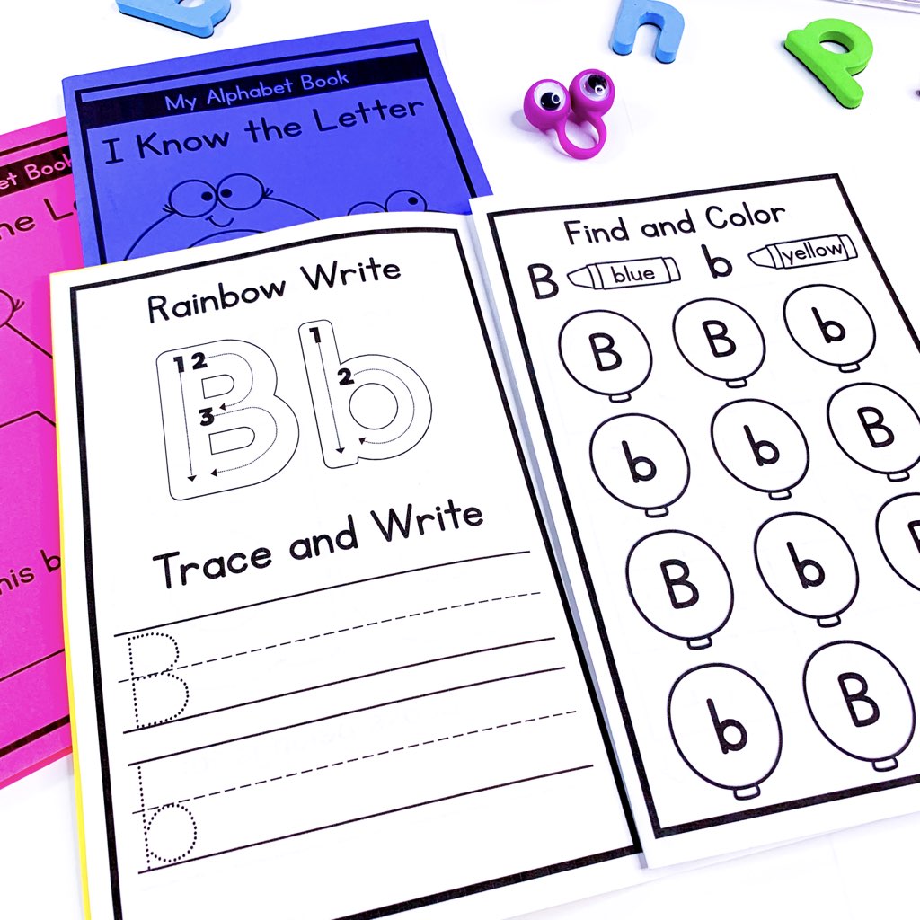 Fun and Free Interactive Alphabet Books!