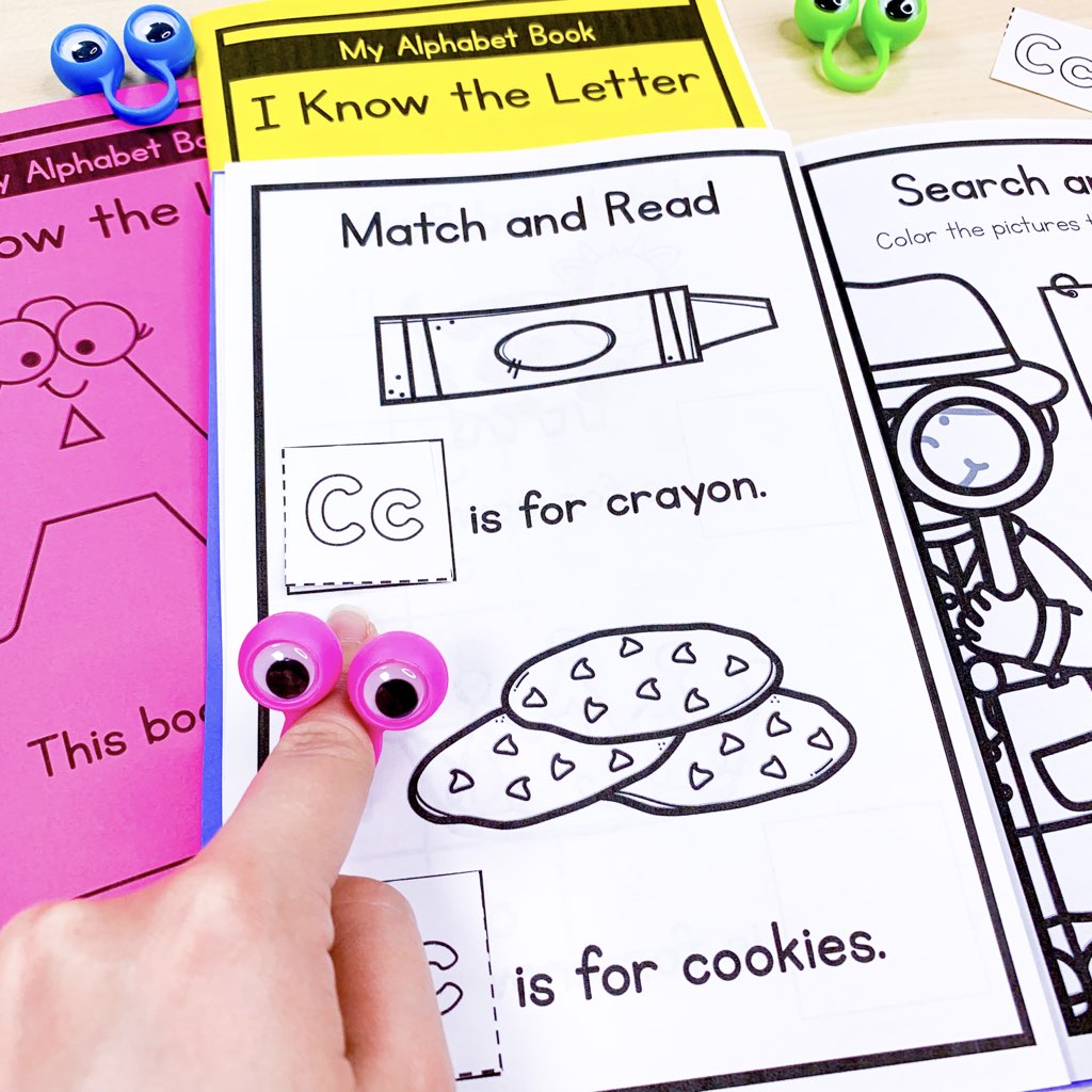 Fun and Free Interactive Alphabet Books!