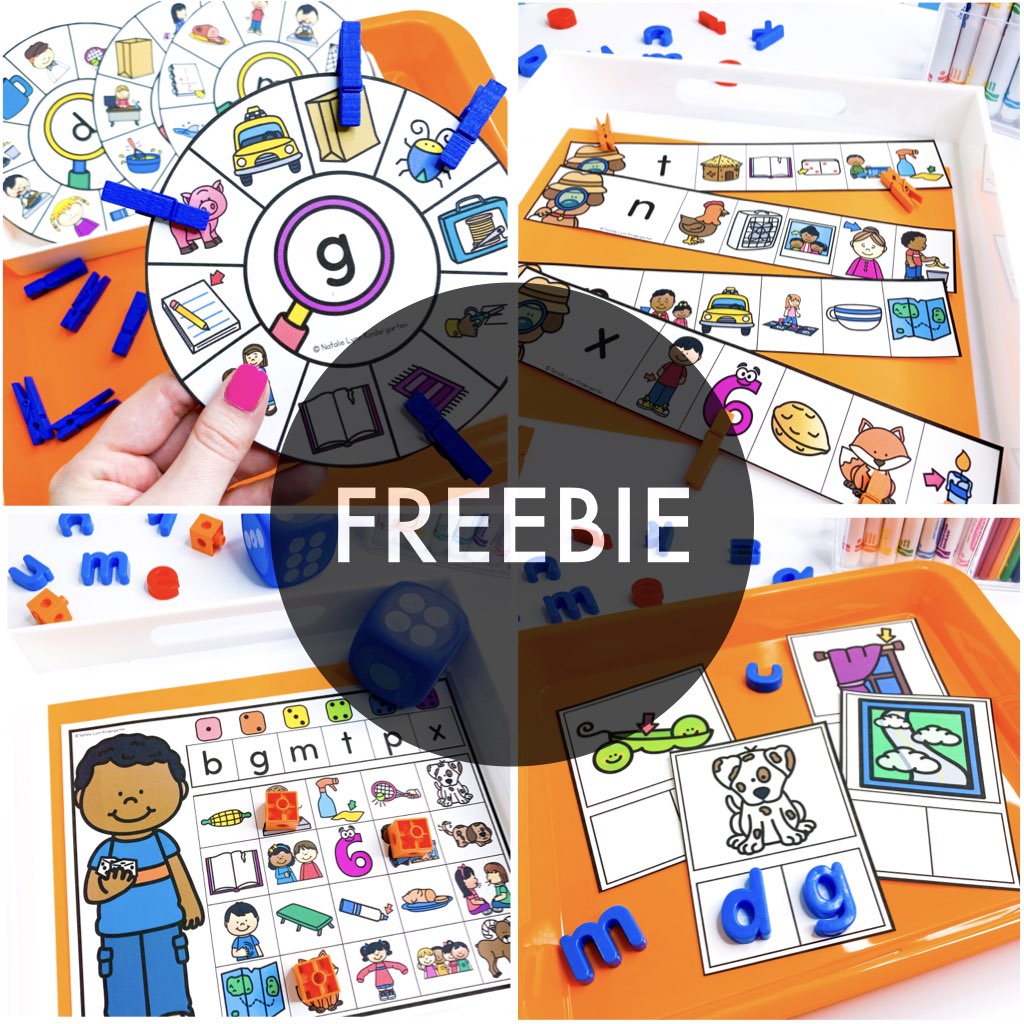 Science of Reading Ending Sounds Literacy Centers