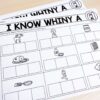 Meet Whiny A [Free Phonics Craft + Printables]