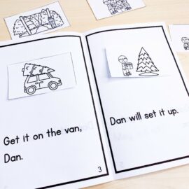 5 Free Christmas Decodable Readers