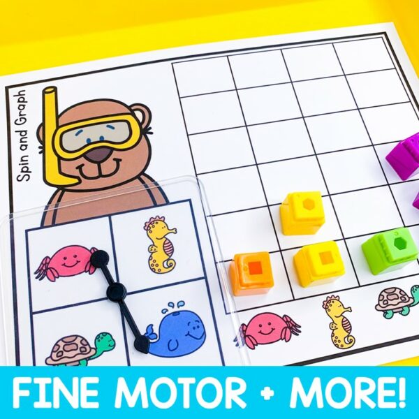 Preschool + Pre-K June Morning Tubs Summer Morning Work Bins + Centers