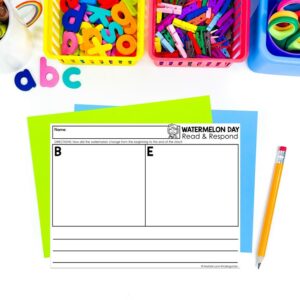 End of the Year Watermelon Day Activities