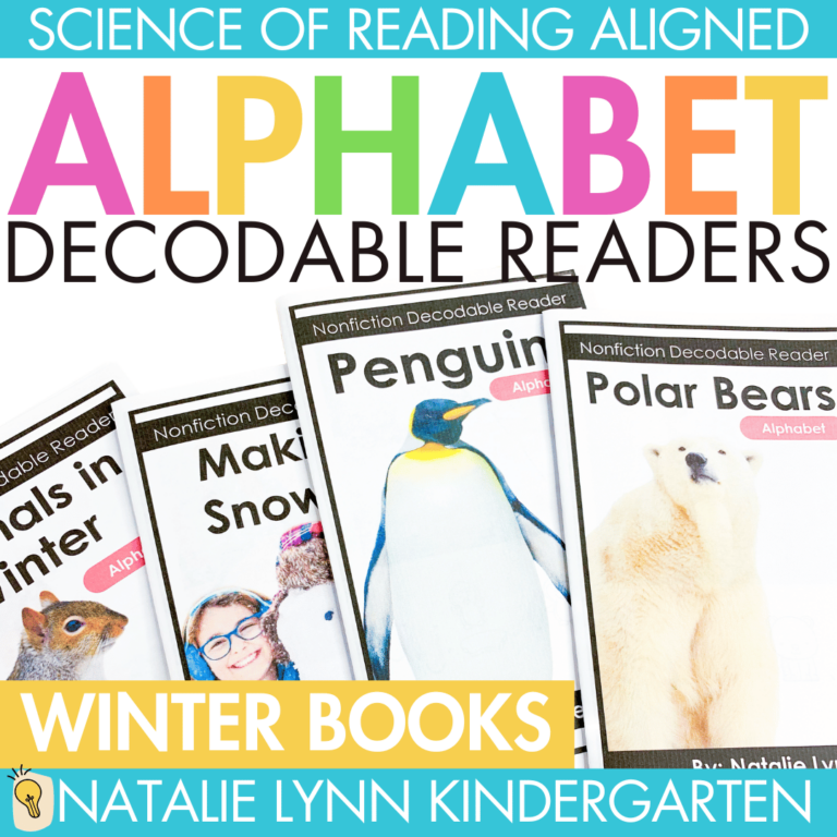 Nonfiction Decodable Readers Science of Reading Differentiated ...