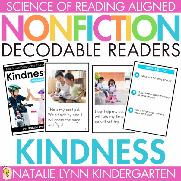 Nonfiction Decodable Readers Science of Reading Differentiated ...