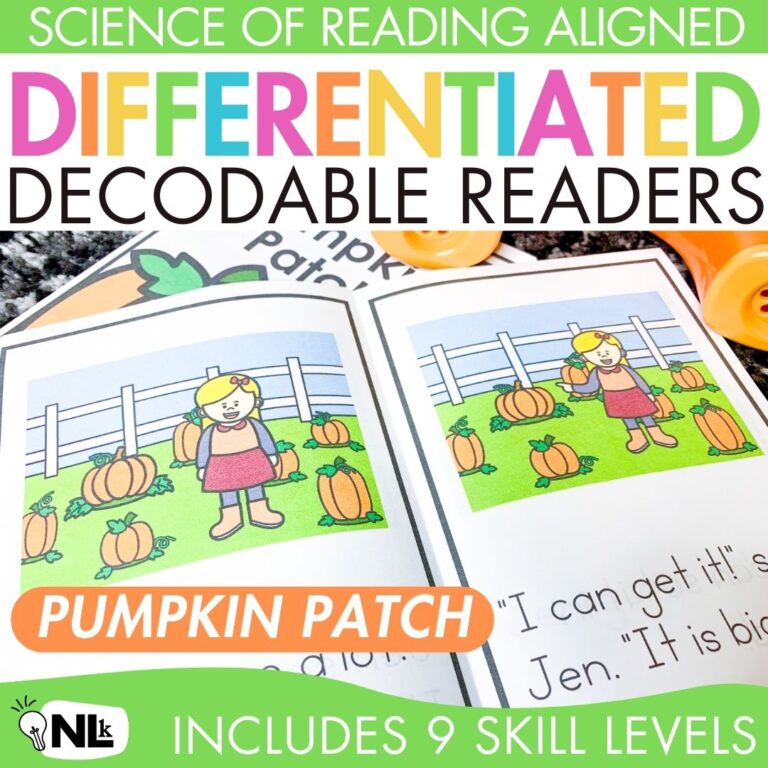 Fiction Differentiated Decodable Readers Science of Reading Phonics ...