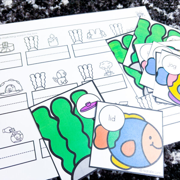 Summer Phonics Match Up Centers - Natalie Lynn Kindergarten